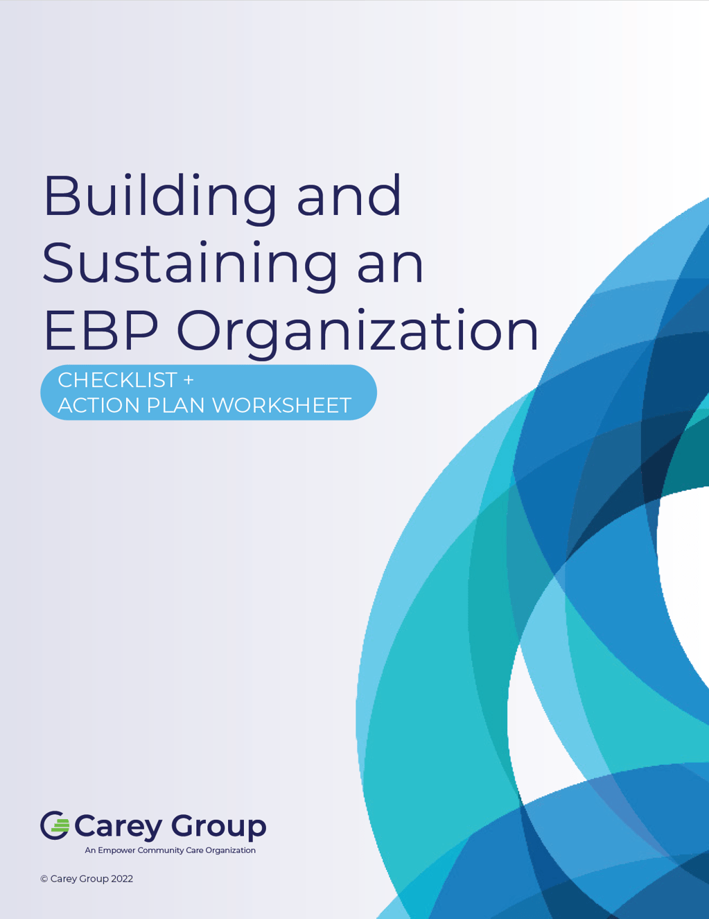 Building and Sustaining an Evidence-based Organization