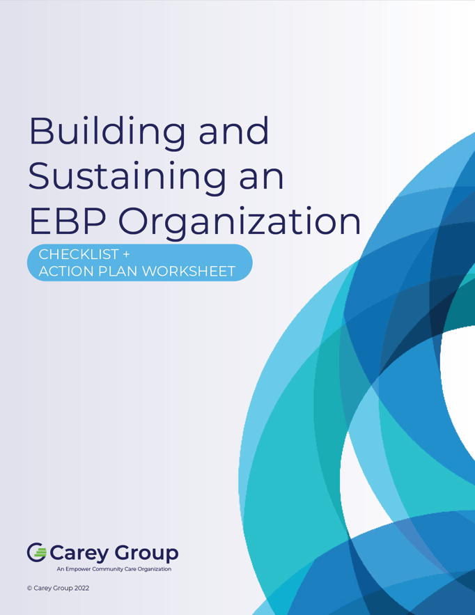 Building and Sustaining an Evidence-based Organization